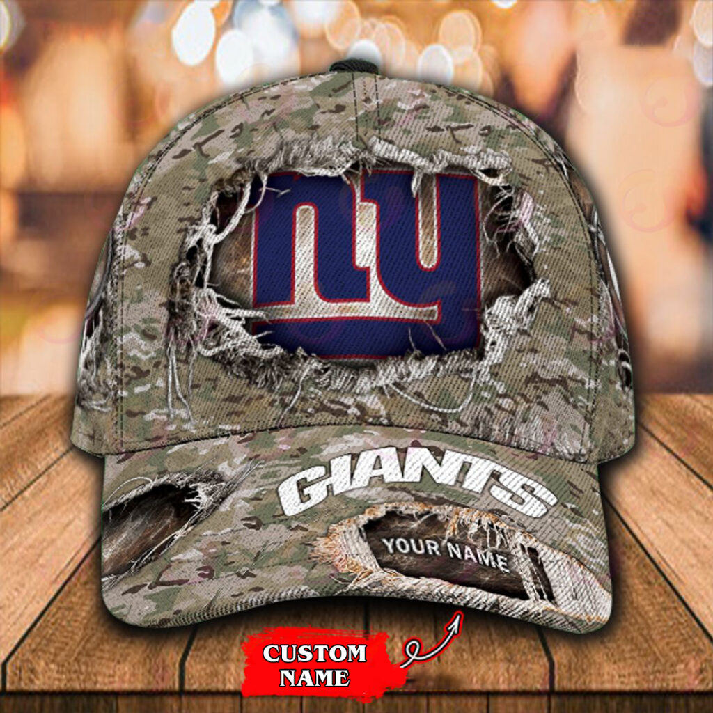 New York Giants-Personalized NFL Classic Cap - Gift Nest World